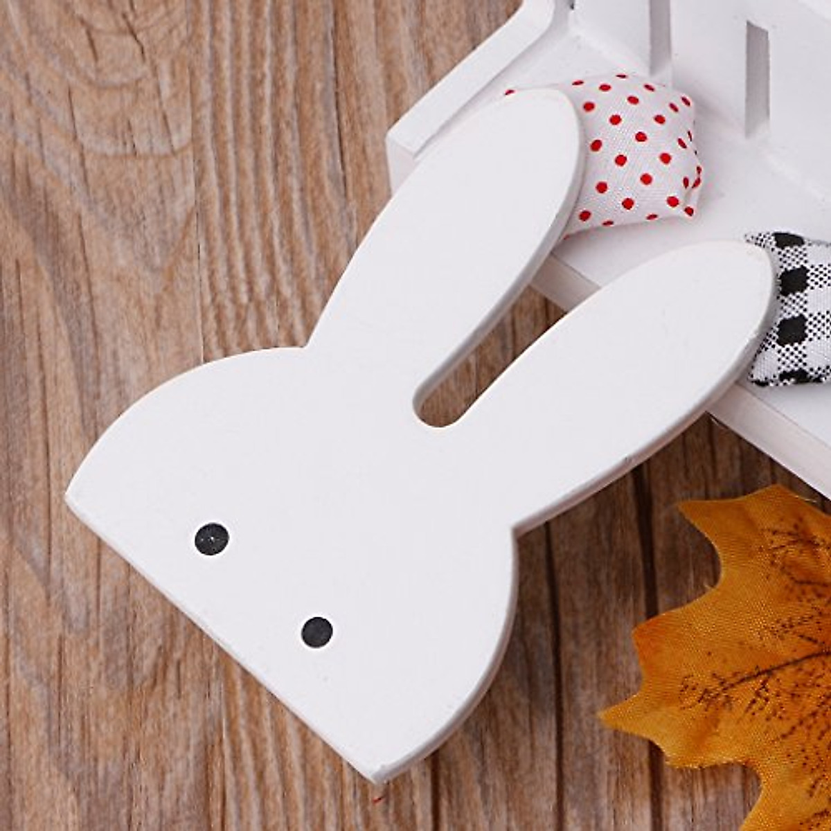 zgs78hh Cute Bunny Hook, Wooden Clothes Hanger, Wall Decor Children Bedroom Pendant