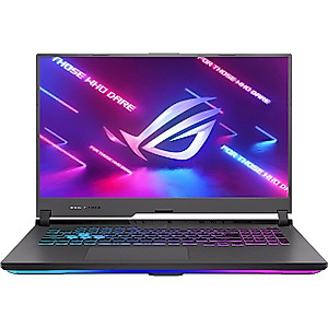 ASUS ROG Strix G17 Gaming Laptop, 17.3" 144 Hz FHD IPS, NVIDIA GeForce RTX 3060 GPU(130W), AMD Ryzen 9 5900HX Processor, 32 GB DDR4, 1TB PCIe NVMe SSD, RGB Keyboard, Windows 10, Tikbot HDMI Cable