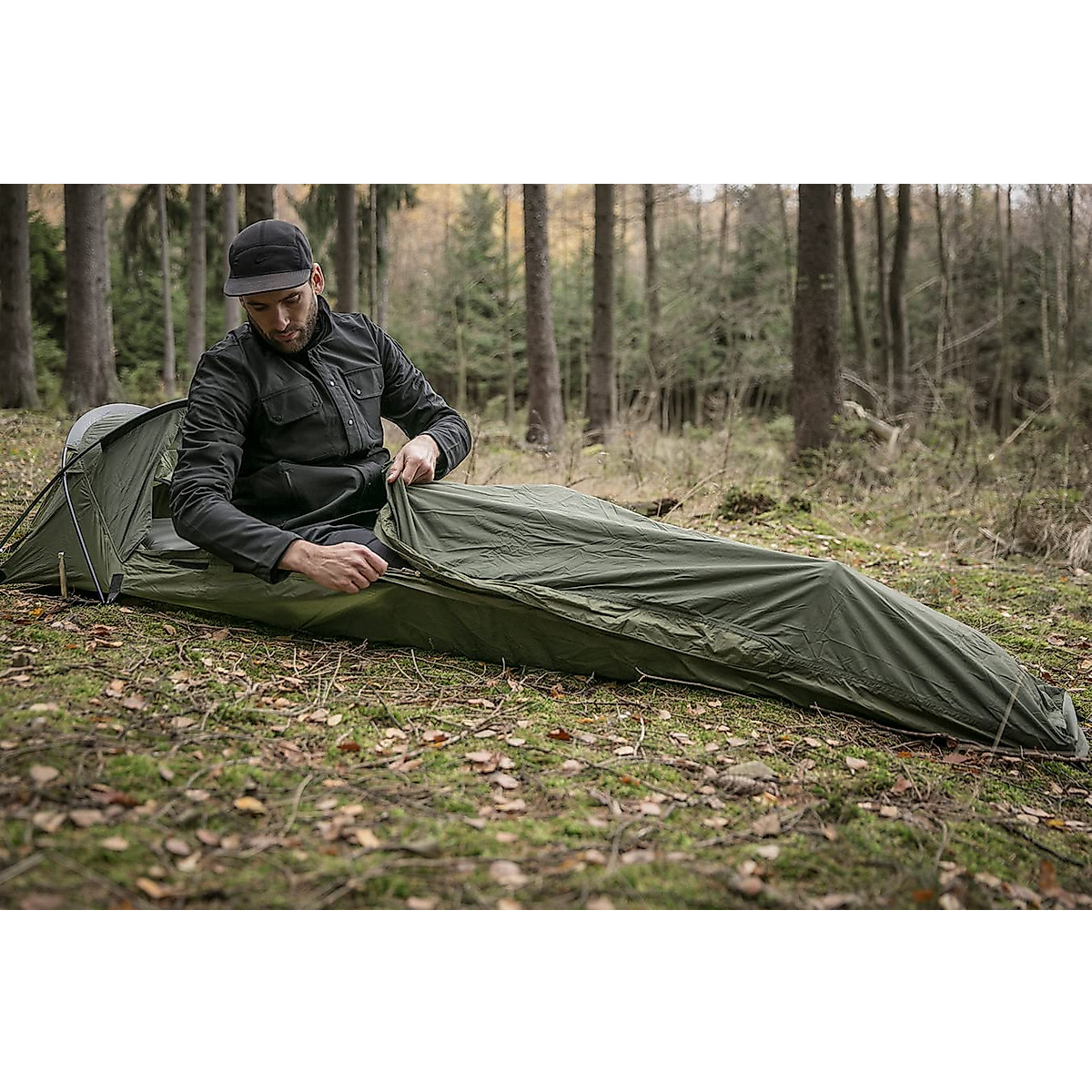Snugpak Stratosphere 1 Person Bivvi Tent, Waterproof, Olive
