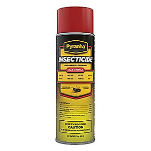 Pyranha 15 Oz Fly Spray Direct Use On Horses and Premises Kills and Repels Citronella Scented Grooming Aid and Coat Conditioner