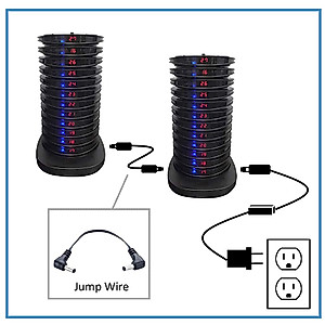 JTECH GuestCall Coaster Pager - 10 Pack