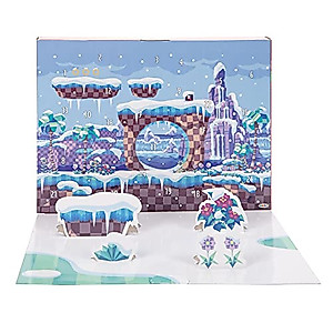 Sonic The Hedgehog Advent Calendar - 24 Surprises with Exclusive Collectible 2.5 Inch Holiday Action Figures!
