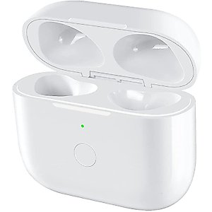 Wireless Charging Case Compatible with AirPods 3rd Generation Charging Case Replacement Charger Case Cover Compatible with Air Pods 3 Gen with Bluetooth Pairing Sync Button Quick-Pairing Button HCW