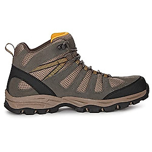 Eddie Bauer Elliot Bay Mid Waterproof Hiking Shoes for Men | Multi-Terrain Lugs, Sturdy & Supportive Design Rubber Traction Outsole Contoured Insole