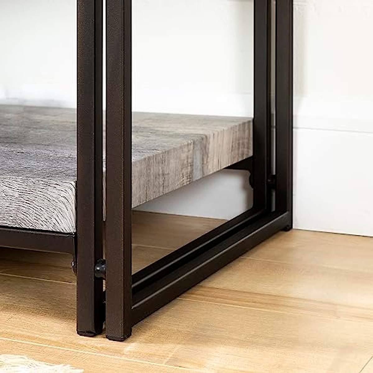 South Shore Gimetri TV Stand-Driftwood Gray