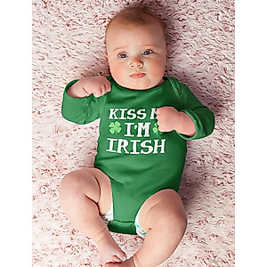 Tstars My First St Patricks Day Outfit Irish Shamrockin Long Sleeve Baby Bodysuit 18M Green