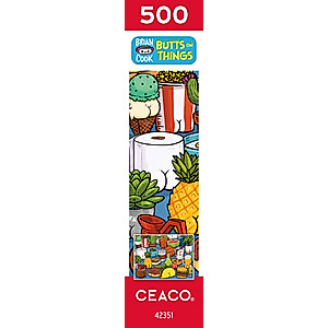 Ceaco - Brian Cook - Butts on Things - 500 Piece Jigsaw Puzzle
