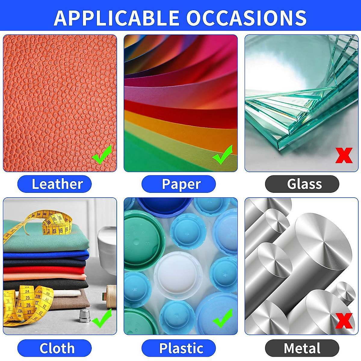 36 Packs Rotary Cutter Blades Replacement Blades Compatible with Fiskars Olfa Martelli Truecut Cutter for Patchwork Leather Quilting Sewing Arts Crafts (45 mm)