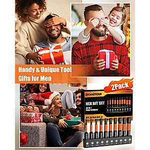 Buy Two Save More-Tools Impact Socket Adapter Set: Christmas Stocking Stuffers for Men Adults Dad and Mens Stocking Stuffers Impact Hex Head