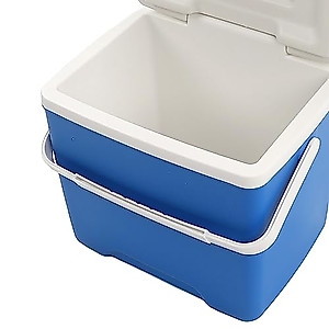 Insulation Box, Widen Handle 76 Hours Refrigerate 13.8L Super Load Bearing Thickened Material Portable Fresh Keeping Box for Camping