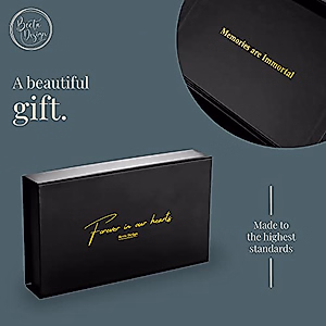 Memorial Gifts - A Truly Unique Bereavement or Grieving Gift - 4 Hand Carved Stone Reminders for Each Passing Season - A Beautiful Remembrance Gift or Sympathy Gifts for the Loss of a Loved One