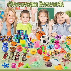 Yutin 120PCS Party Favor for Kids Treasure Prizes box Toys, Goodie Bags Stuffers for Classroom Rewards, Small Fidget Bulk Pinata Toy Fillers, Birthday Gift Little Toy Prize Boy 3-5 4-8-12