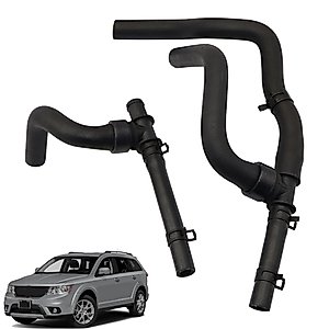 GXARTS New Upgraded Rubber Material Heater Hose assembly With Tee For Supply-Return Compatible with Dodge Journey 2.4VVT 2008-2020 Replaces 05058437A 5058437AK 05058437AD 05058437AI
