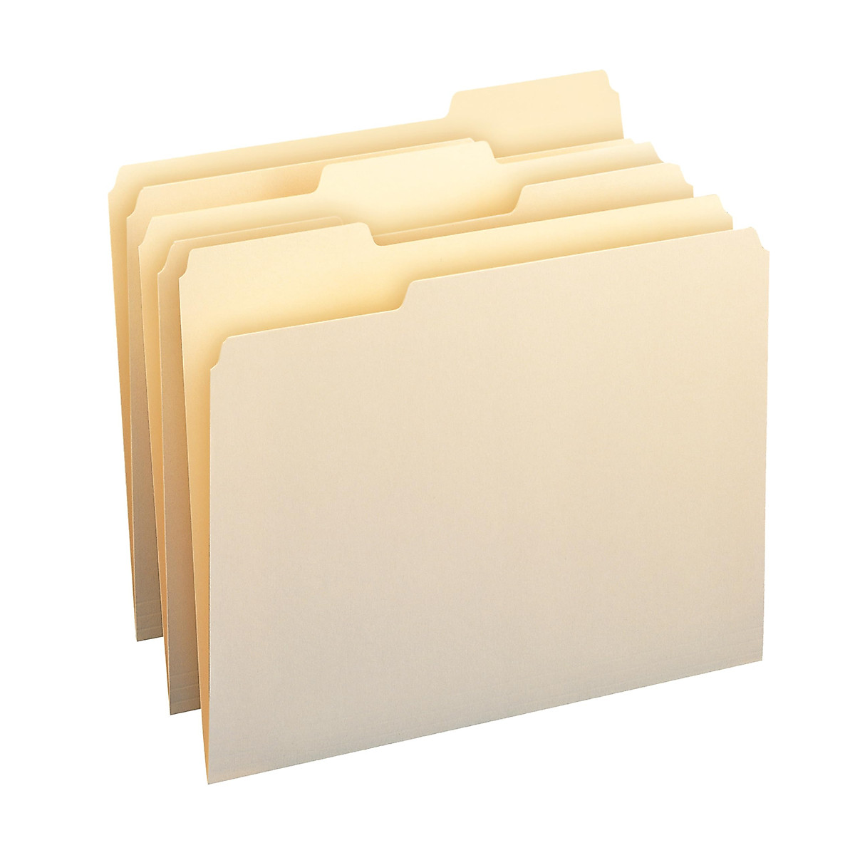 Smead Manila File Folder, 1/3-Cut Tab, Letter Size, Manila, 100 per Box