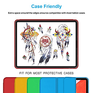 FOJOJO [2 PACK Paper Screen Protector for iPad Pro 11 inch 2022(2021, 2020, 2018),iPad Air 5 (2022), iPad Air 4 (2020) 10.9 inch, Anti Glare Fingerprint Proof Matte PET Film for Writing & Drawing