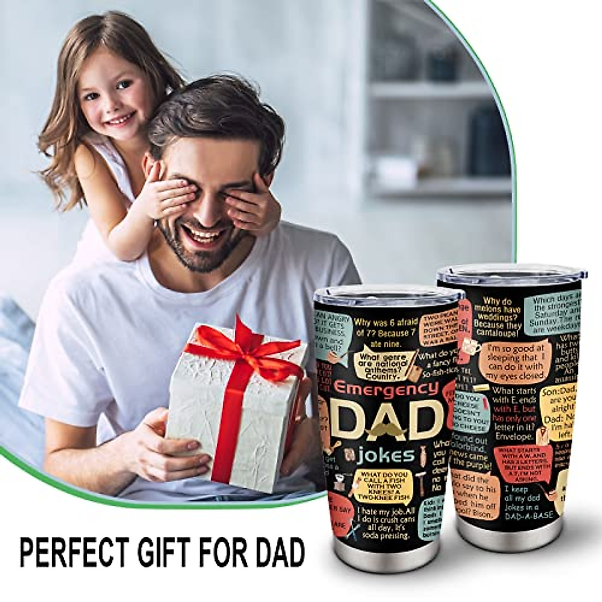 Gifts For Dad, Dad Joke Gifts Coffee Tumbler 20OZ, Dad Birthday Gift, Gift For Dad, Dad Gifts From Daughter Son, Dads Birthday Gifts Ideas, Father's Day Gifts, Father Birthday Gift Travel Mug (1PC)