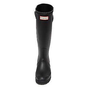Hunter Women's Original Tall Rain Boot, Black, 10 M