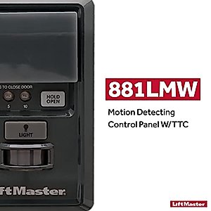 LiftMaster 881LMW Wi-Fi Motion-Detecting Control Panel with Timer-to-Close and Automatic Lighting