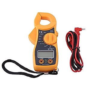 Akozon Multimeter Digital Clamp Multimeter AC DC Voltmeter Ammeter Ohmmeter Volt Tester LCD Meter