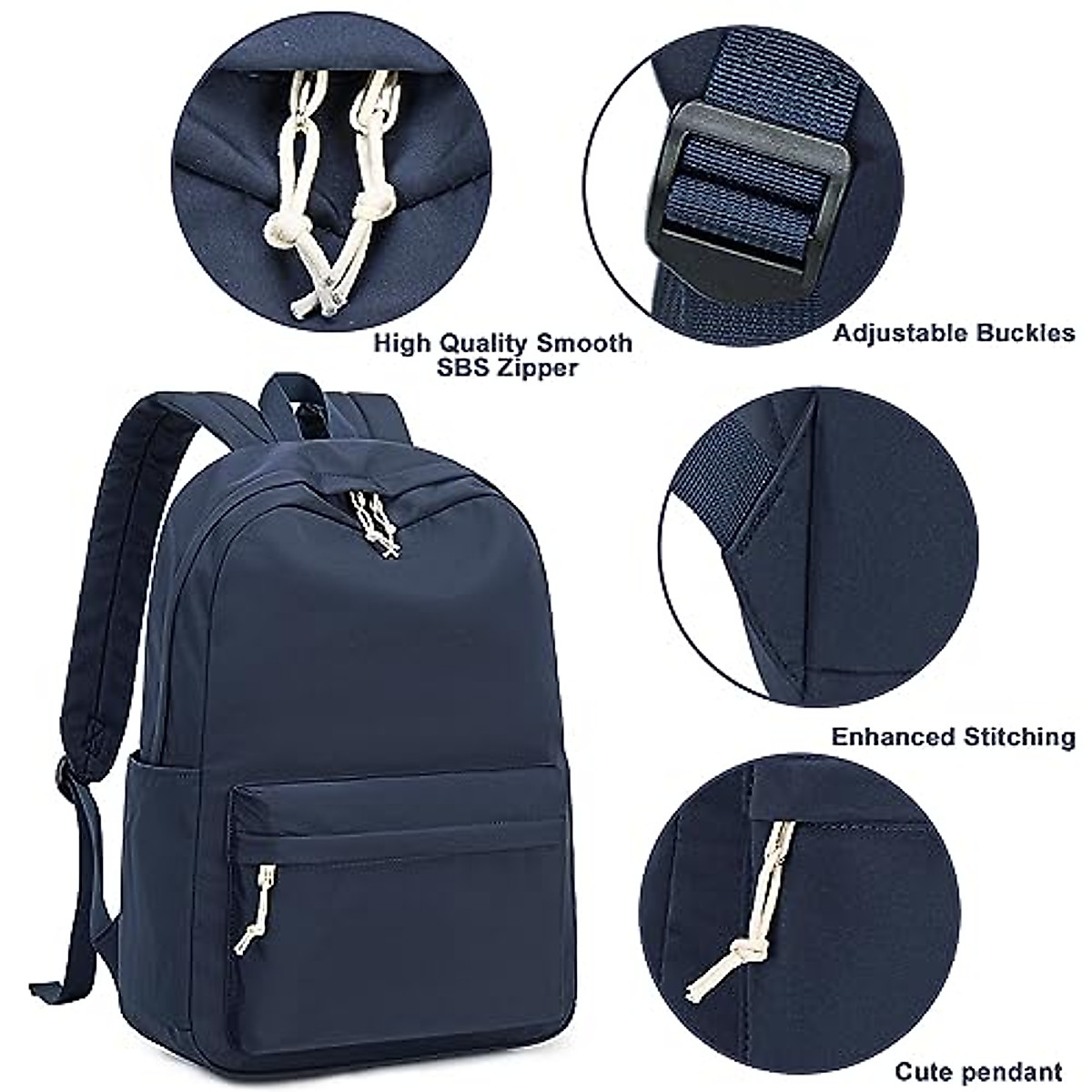 Bluboon School Backpack for Teen Girls Bookbags Elementary High School Corduroy Laptop Bags Women Travel Daypacks