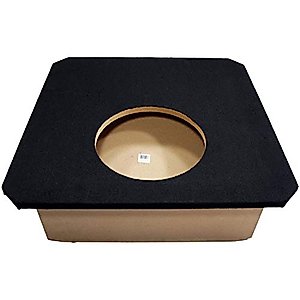 ASC GM1X12-07-04-CORVT Compatible with Chevy Corvette C5 Z06 Coupe 1997-2004 Single 12" Subwoofer Hatch Sub Box