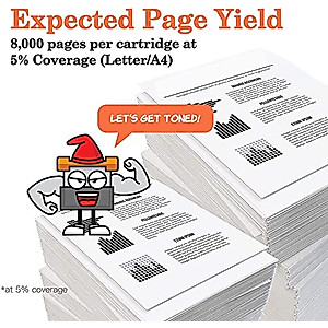 TONERNEEDS TN 850 Toner Cartridge - Black Ink Replacement Cartridges for TN850 & TN880 - High Yield Use - Compatible with Brother Printer HL-L6200DW MFC-L5850DW L5200DW L5700DW - (Pack of 2)