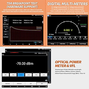 Rsrteng X9-MOVTADHS CCTV Tester,8K 32MP 12MP IP Camera Tester,4K 8MP TVI/CVI/AHD/SDI/CVBS CCTV Monitor Support DMM, OPM, VFL, TDR,Network Tools,WiFi,HDMI