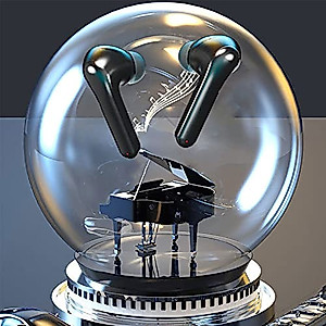 Wireless Bluetooth Earphones, Waterproof and Sweat-Proof Earphones, Led Digital Power Display, Low-Power Noise Reduction Earphones, Suitable for Outdoor Sports and Leisure