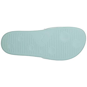 PUMA Leadcat Slide Sandal, Mist Green White Silver, 7 M US