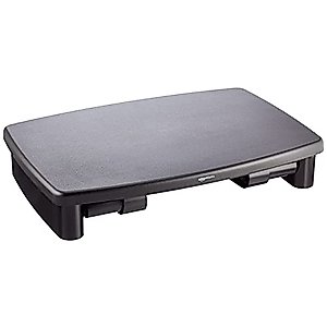 Amazon Basics Adjustable Computer Monitor Riser Desk Stand