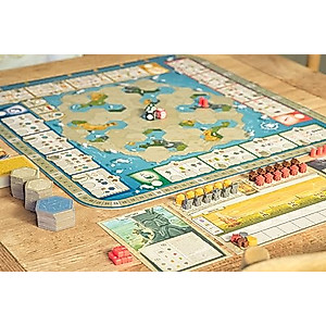 Stonemaier Games: Tapestry (Base Game) | A Civilization Building Board Game | Lead a Unique Civilization to Greatness Through Cultural and Technological Advances | 1-5 Players, 120 Minutes, Ages 14+