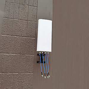 4x4 MIMO External Panel 5G 4G LTE Antennas/Directional Outdoor WiFi Antenna Long Range 698-4000 MHz for WiFi 5G 4G LTE Router &Hotspots(Full Kit)