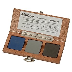 Mitutoyo Calibration Set, Shore D, Range 20, 40, 80, 64AAA590