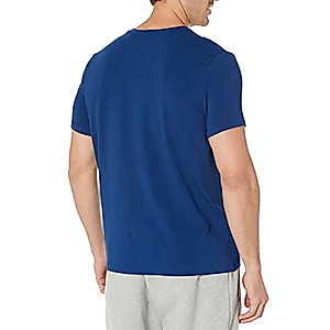 Nautica Men's Short Sleeve Solid Slim Fit V-Neck T-Shirt, Royal Blue, X-Large
