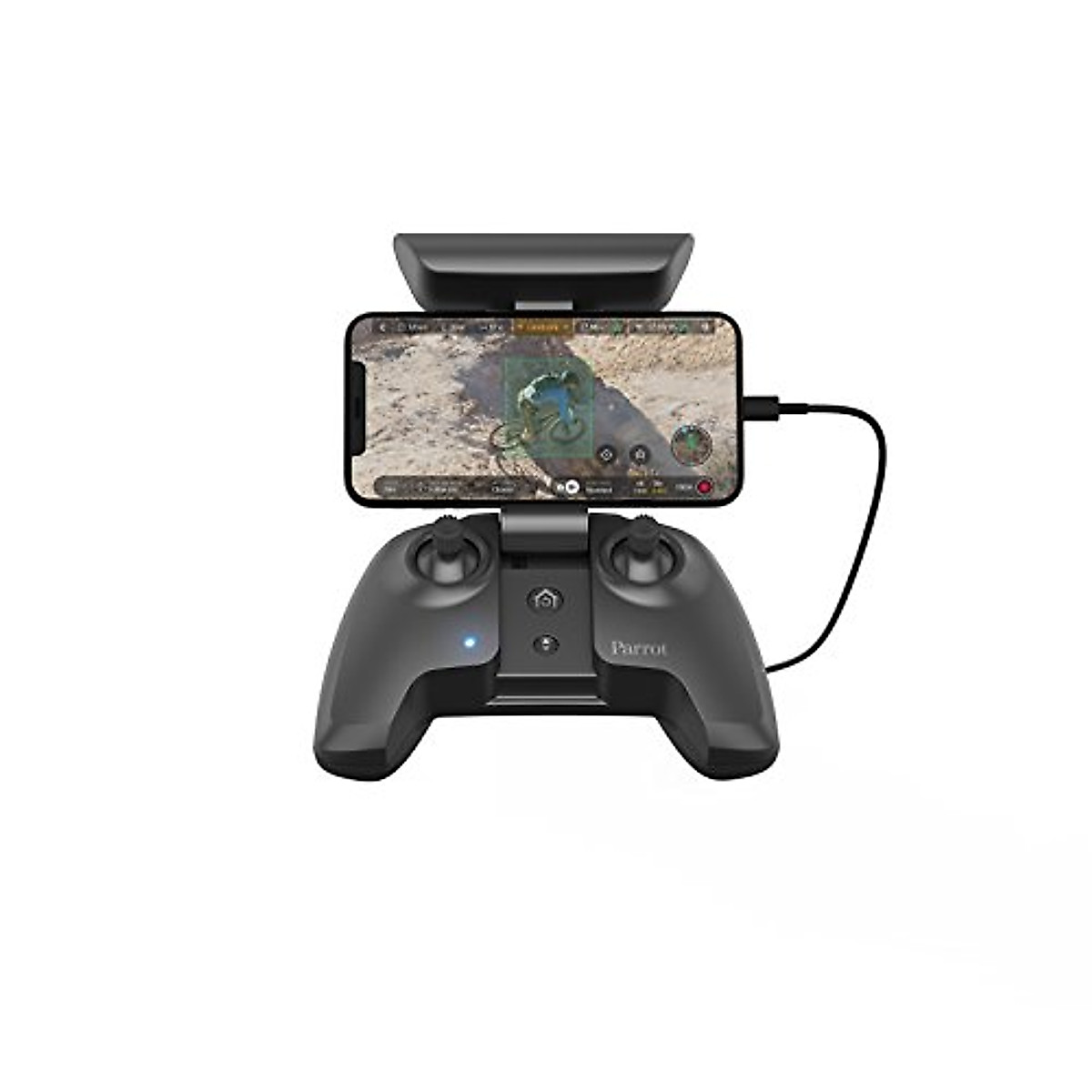 Parrot PF728000 ANAFI Drone, Foldable Quadcopter Drone with 4K HDR Camera, Compact, Silent & Autonomous, Realize your shots with a 180° vertical swivel camera, Dark Grey