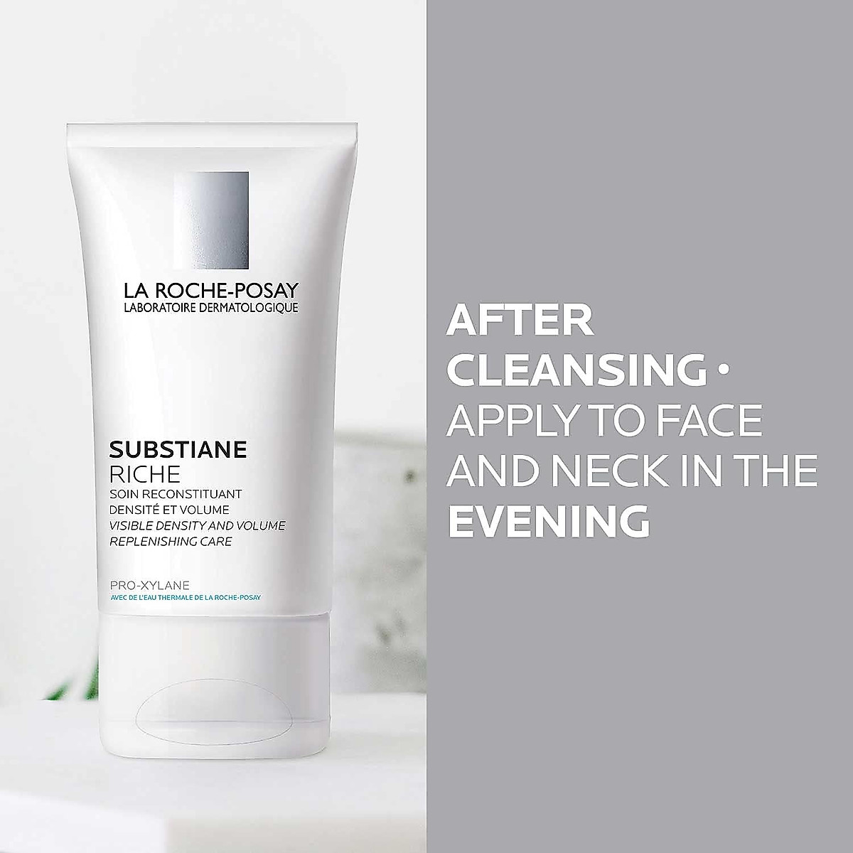 La Roche-Posay Substiane Riche Face Moisturizer for Visible Density and Volume Replenishing Anti-Aging Moisturizer Care, 1.35 Fl Oz (Pack of 1)