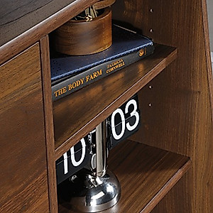 Sauder Clifford Place Hutch, Grand Walnut finish