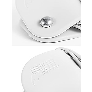 ELFRhino Cord Organizer Earbud Holder Earphones Headphones Winder Keeper Earbuds Case Storage Wrap Headset Keeper Cord Manager Cable Organizer(Blue+Pink+Black+White)