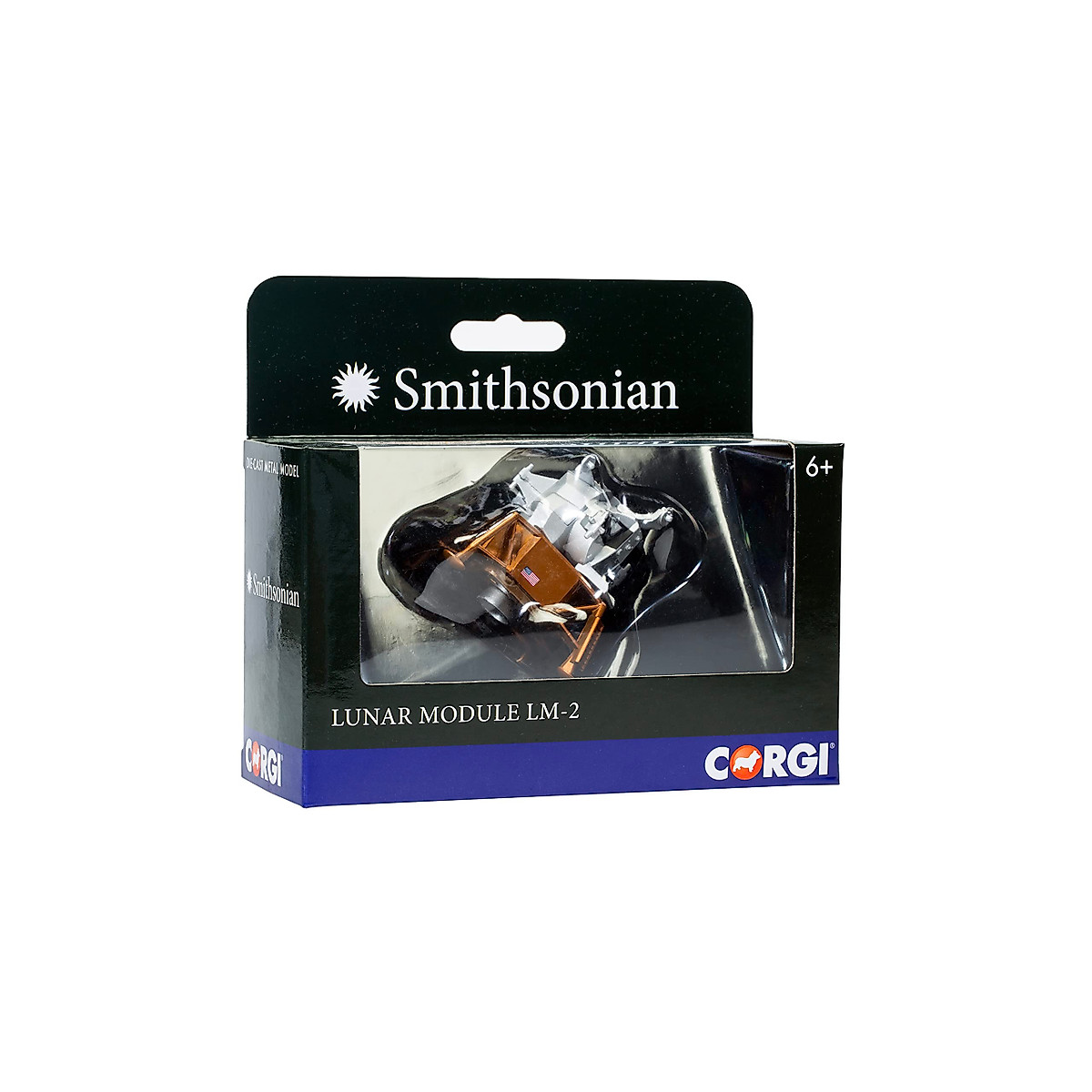 Corgi Diecast Spaceship Model - CS91308 Space Exploration Collection Apollo 11, Brown - Pre-Built Miniature Rocket Ship, Die Cast Hobby Space Replica Models - Themed Metal Space Toys & Figurines