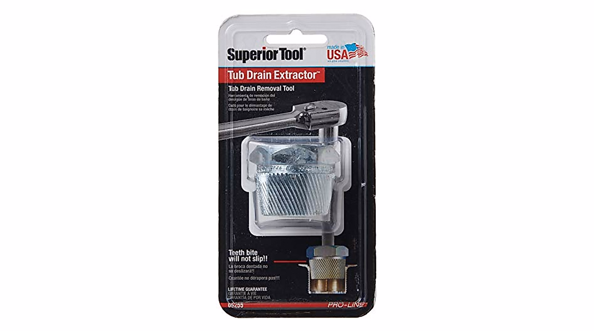 Easy Tub Drain Removal with Superior Tool 05255