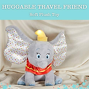 Disney Baby Dumbo Animated Plush Elephant with Flapping Ears, Music and Lights