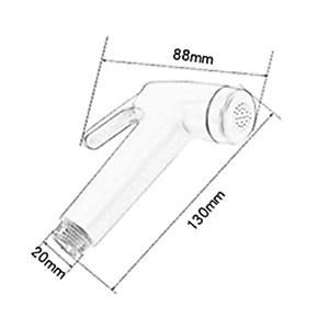 Brushed Gold Bidet Sprayer for Toilet-HOMCBEC Cloth Diaper Sprayer Hand Held Bidet Shower Faucets,Bathroom Jet Sprayer Kit Spray Attachment with Hose and Wall Bracket