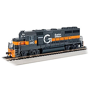 Bachmann Trains - EMD GP40 - DCC Equipped Diesel Locomotive - Boston & Maine #340 - Guilford - HO Scale