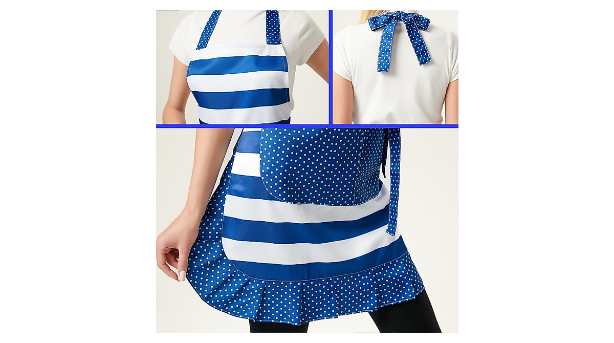 Lovely Lady's Plus Size Apron for Kitchen & Gifts