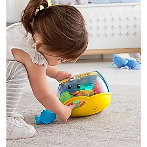 Fisher-Price Laugh & Learn Baby & Toddler Toy Magical Lights Fishbowl With Smart Stages Learning Content For Ages 6+ Months