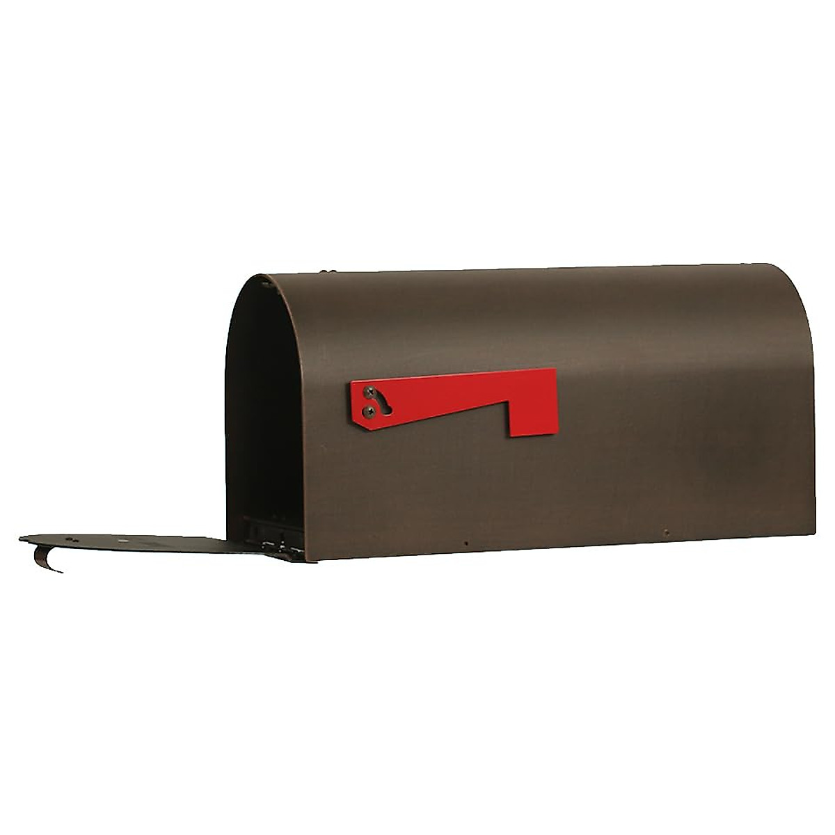 Special Lite Titan Aluminum Curbside Mailbox - Copper Aluminum Mailbox for Post Mount - SCH-1016A-CP