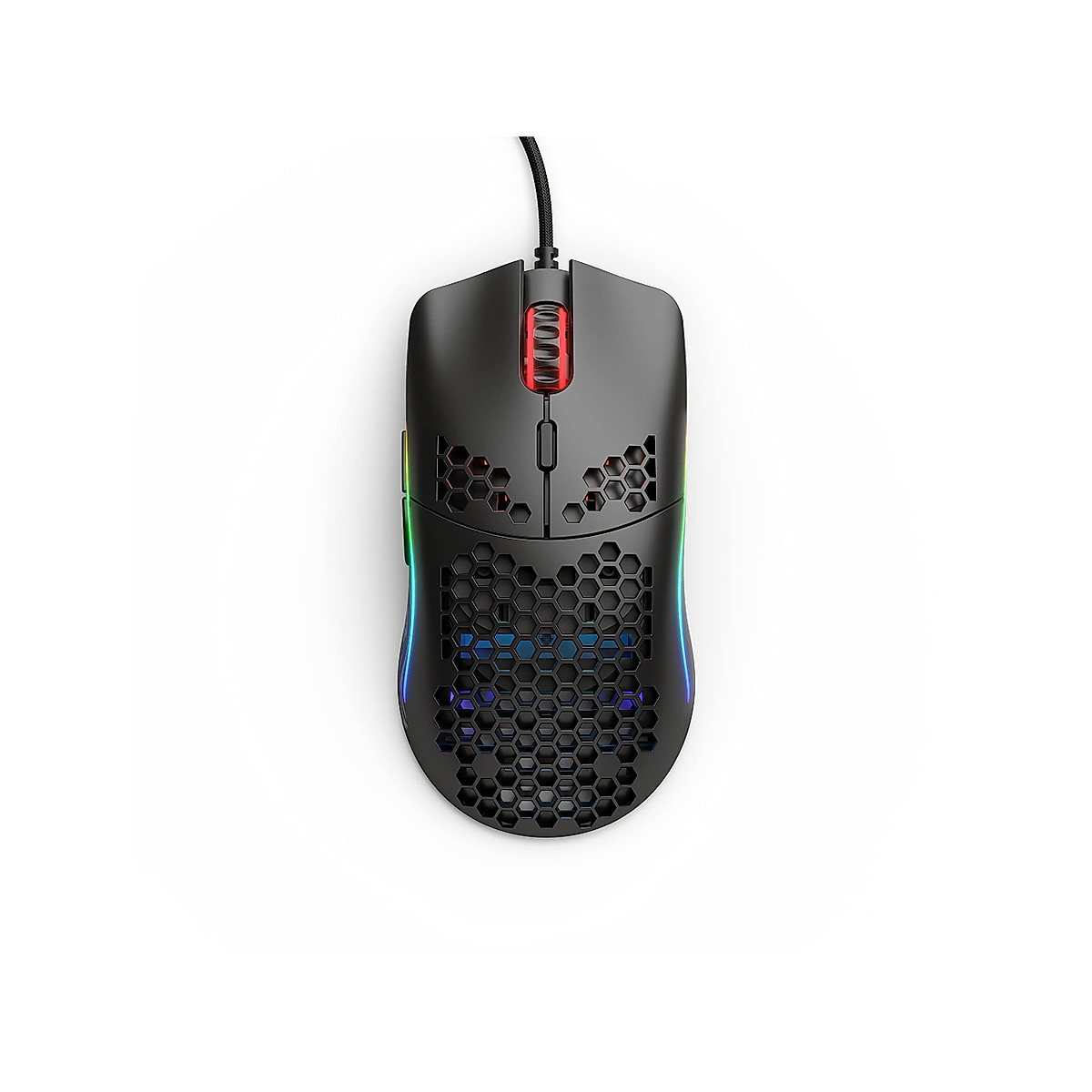 Glorious PC Gaming Race, Model O Wired Gaming Mouse 67g Superlight Honeycomb Design, RGB, Pixart 3360 Sensor, Omron Switches, Ambidextrous - Matte Black (RENEWED)