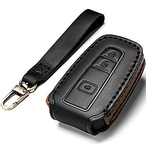 ZiHafate Car Key Fob Cover Case Compatible with Toyota Keyless Remote Control 2022、2021、2020、2019、2018、2017、2016 RAV4 Camry Corolla Avalon Tacoma Highlander 4Runner Tundra Prius Prado etc.（BN-Black） …