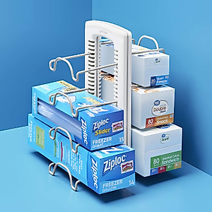 YouCopia StoreMore Adjustable WrapStand Kitchen Wrap Organizer, White