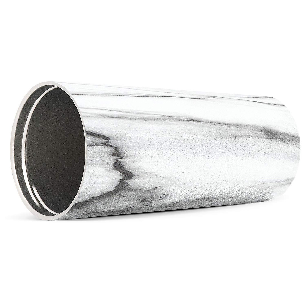 Simple Modern Insulated Tumbler with Lid and Straw | Iced Coffee Cup Reusable Stainless Steel Water Bottle Travel Mug | Gifts for Women Men Her Him | Classic Collection | 20oz | Carrara Marble